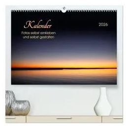 Calvendo Kalender - Fotos selbst einkleben und selbst gestalten (hochwertiger Premium Wandkalender 2026 DIN A2 quer), Kunstdruck in Hochglanz