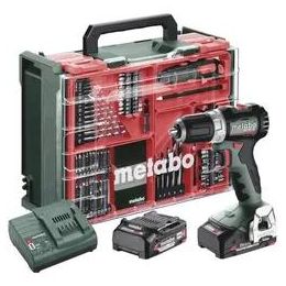 Metabo BS 18 L BL Set 613155710 Akku-Bohrschrauber 18 V 2 Ah Li-Ion inkl. 2. Akku, b&uuml;rstenlos, inkl. Koffer, inkl. Ladeger&auml;t, mit Zubeh&ouml;r