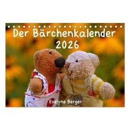 Der B&auml;rchenkalender 2026 (Tischkalender 2026 DIN A5 quer), Calvendo Monatskalender