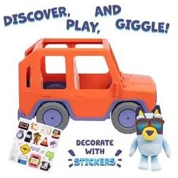 BLUEY Buddies S13 - Gro&szlig;es Familienauto & BLUEY-Pl&uuml;schfigur 20 cm
