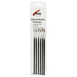 Kreul Universalpinsel Ponyhaar Synthetics rund 6er Set