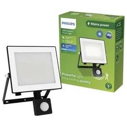 Philips LED Lois 929004642501 LED-Au&szlig;enstrahler mit Bewegungsmelder 30 W Leuchtfarben: Kaltwei&szlig;
