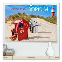 Calvendo Meine Insel Borkum (hochwertiger Premium Wandkalender 2026 DIN A2 quer), Kunstdruck in Hochglanz