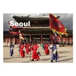 Seoul (Wandkalender 2026 DIN A3 quer), Calvendo Monatskalender