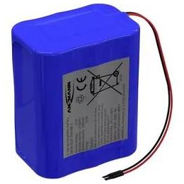 Ansmann 3S2P Akkupack 6x 18650 Kabel Li-Ion 10.8V 6700mAh Akkupack 6x Li-Ion 10.8V 6700 mAh
