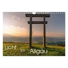 Licht im Allg&auml;u - Traumhafte Landschaften (Wandkalender 2026 DIN A4 quer), Calvendo Monatskalender