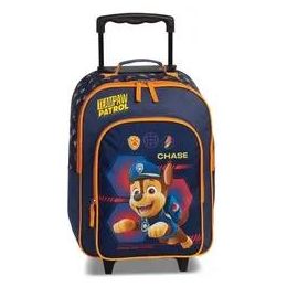 SIEBER Gl&uuml;hw&uuml;rmchen - Kindertrolley Paw Patrol, marineblau/orange, 20 Liter