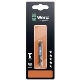 Wera 840/4 IMP DC SB SiS Sechskant-Bit 5 mm Werkzeugstahl legiert, diamantbeschichtet F 6.3 1 St.