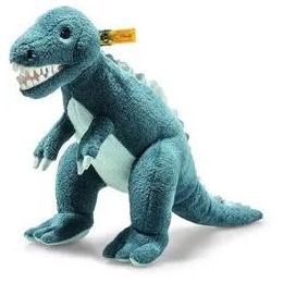 Steiff 067129 - Thaisen T-Rex, stehend, petrol, Dino, Pl&uuml;sch, 35 cm