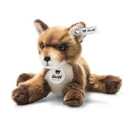 Steiff 074035 - Foxy Baby-Fuchs, liegend, Pl&uuml;sch, 19 cm