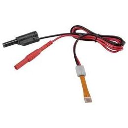 Voltcraft MB-702 Batterie Messadapter - gerade Schwarz, Rot