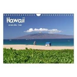 Hawaii und seine Aloha - Inseln (Wandkalender 2026 DIN A4 quer), Calvendo Monatskalender