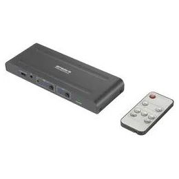 SpeaKa Professional SP-HDA-300 2+1 Port HDMI-Switch UHD 4K @ 60Hz