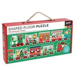 Christmas Train Shaped Floor Puzzle