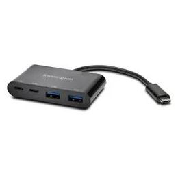 Kensington K39124EU USB-Hub 4 Port USB-A, USB-C&reg; USB 3.0 5 GBit/s mit USB-C&reg; Stecker Schwarz CH1000 USB-C 4-Port Hub
