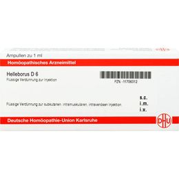 DHU-Arzneimittel Helleborus D 6 Ampullen 8X1 ml