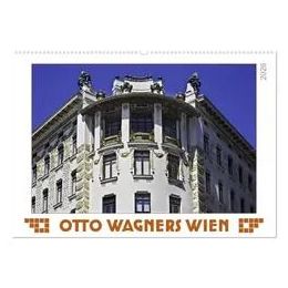 Otto Wagners Wien (Wandkalender 2026 DIN A2 quer), Calvendo Monatskalender