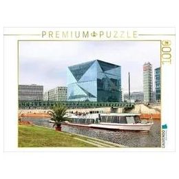 Calvendo Puzzle Cube Berlin am Hauptbahnhof der deutschen Hauptstadt 1000 Teile Lege-Gr&ouml;&szlig;e 64x48cm Foto-Puzzle f&uuml;r gl&uuml;ckliche Stunden