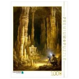 Calvendo Puzzle Verborgene Kulturen in einer Tropfsteinh&ouml;hle 1000 Teile Lege-Gr&ouml;&szlig;e 64x48cm Foto-Puzzle f&uuml;r gl&uuml;ckliche Stunden