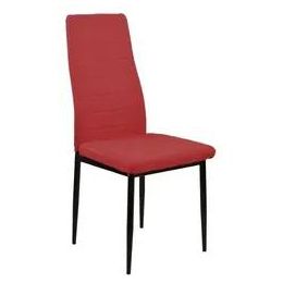 HTI-Living Stuhl Memphis Webstoff Rot