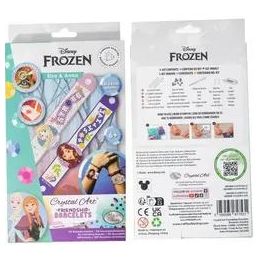 CRAFT Buddy CABRL-32DNY002 - Crystal Art Friendship Bracelets, Disney Frozen Elsa & Anna, Freundschaftsarmb&auml;nder