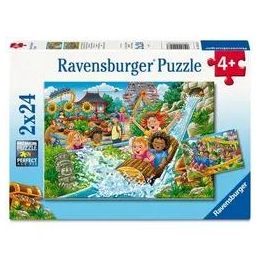 Ravensburger Kinderpuzzle 2x24 Teile - Vergn&uuml;gungspark