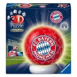 Ravensburger 3D Puzzle-Ball Nachtlicht FC Bayern M&uuml;nchen