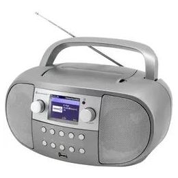 Soundmaster SCD7600TI Internet Tischradio DAB+, UKW, Internet CD, USB, Bluetooth&reg;, WLAN, Internetradio Inkl. Lautsprecherbox
