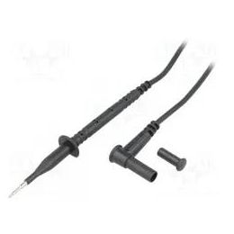CHAUVIN ARNOUX Messleitung 4 mm Sicherheits-Stecker 4 mm Sicherheits-Buchse 0.85 m Schwarz 1 St.