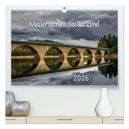 Calvendo Malerisches Sauerland (hochwertiger Premium Wandkalender 2026 DIN A2 quer), Kunstdruck in Hochglanz