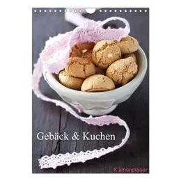 Geb&auml;ck und Kuchen K&uuml;chenplaner (Wandkalender 2026 DIN A4 hoch), Calvendo Monatskalender