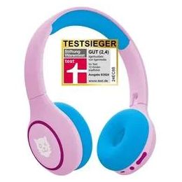 TIGER MEDIA tigerbuddies Bluetooth Kinderkopfh&ouml;rer Fresh Candy ( rosa / blau )
