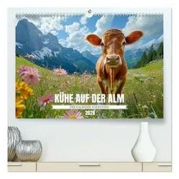 Calvendo K&Uuml;HE AUF DER ALM &ndash; Der Kalender aus Bayern (hochwertiger Premium Wandkalender 2026 DIN A2 quer), Kunstdruck in Hochglanz