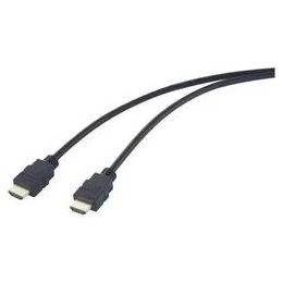 SpeaKa Professional HDMI Anschlusskabel HDMI-A Stecker, HDMI-A Stecker 5.00 m Schwarz SP-12816088 4K UHD HDMI-Kabel