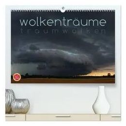 Calvendo Wolkentr&auml;ume - Traumwolken (hochwertiger Premium Wandkalender 2026 DIN A2 quer), Kunstdruck in Hochglanz