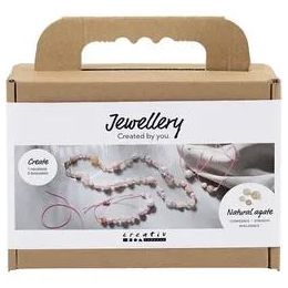 Creativ Company Mini Kreativ Set Schmuck, Halskette und Armband, Pink