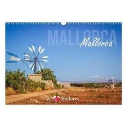 Mallorca, Mallorca (Wandkalender 2026 DIN A3 quer), Calvendo Monatskalender