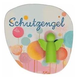 Engelfigur aus Metall - Schutzengel