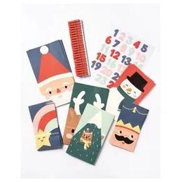 Folia Adventskalender Santa & Friends