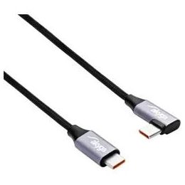 Akyga USB-Kabel USB-C&reg; Stecker, USB-C&reg; Stecker 0.30m Schwarz AK-USB-53