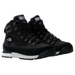 Schn&uuml;rboots The North Face "W BACK-TO-BERKELEY IV TEXTILE WP", Damen, Gr. 39,5, schwarz, Leder, Textil, Schuhe Schn&uuml;rboots, wasserdicht,winddicht,atmungsaktiv