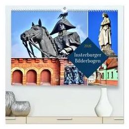 Calvendo Insterburger Bilderbogen (hochwertiger Premium Wandkalender 2026 DIN A2 quer), Kunstdruck in Hochglanz
