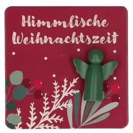 Engelfigur aus Metall - Himmlische Weihnachtszeit