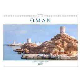 Oman - Ein Land aus 1001 Nacht (Wandkalender 2026 DIN A4 quer), Calvendo Monatskalender