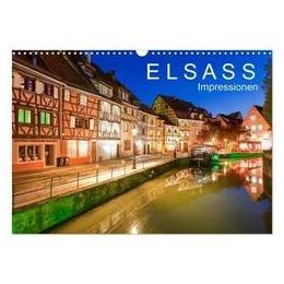 E L S A S S Impressionen (Wandkalender 2026 DIN A3 quer), Calvendo Monatskalender