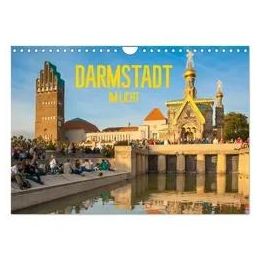 Darmstadt im Licht (Wandkalender 2026 DIN A4 quer), Calvendo Monatskalender