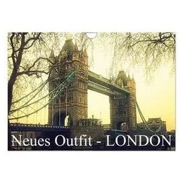 Neues Outfit - LONDON (Wandkalender 2026 DIN A4 quer), Calvendo Monatskalender