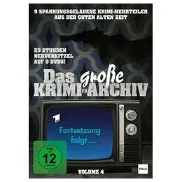 Das gro&szlig;e Krimi-Archiv, Vol. 4 / 9 spannungsgeladene Krimi-Mehrteiler mit zahlreichen beliebten Fernsehstars! [9 DVDs]