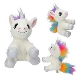 Depesche Ylvi Pl&uuml;sch Einhorn wei&szlig; 21 cm