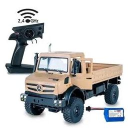 Jamara Mercedes-Benz Unimog U5023 1:14 beige 2,4GHz